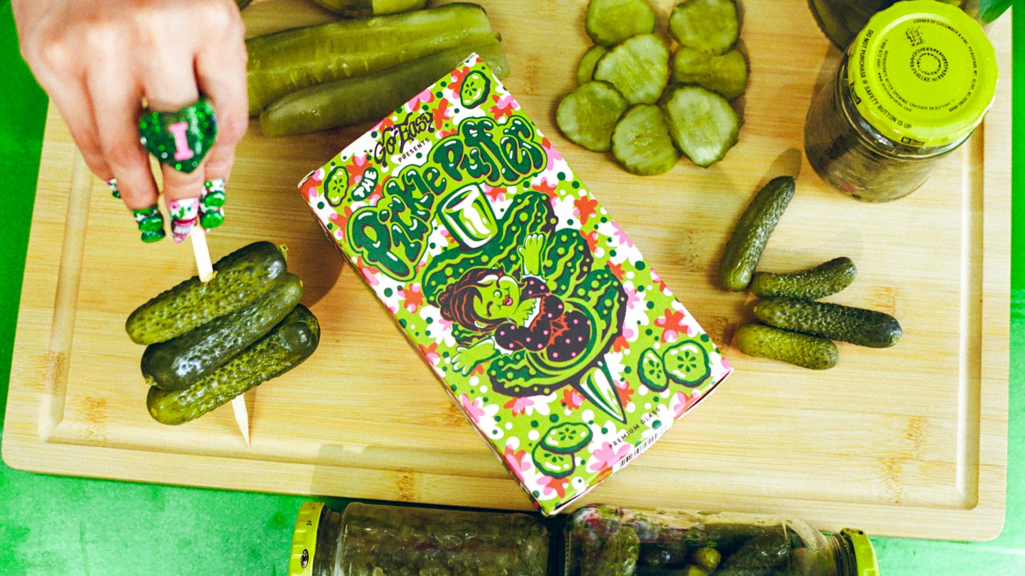 Pickle Puffer Glassware