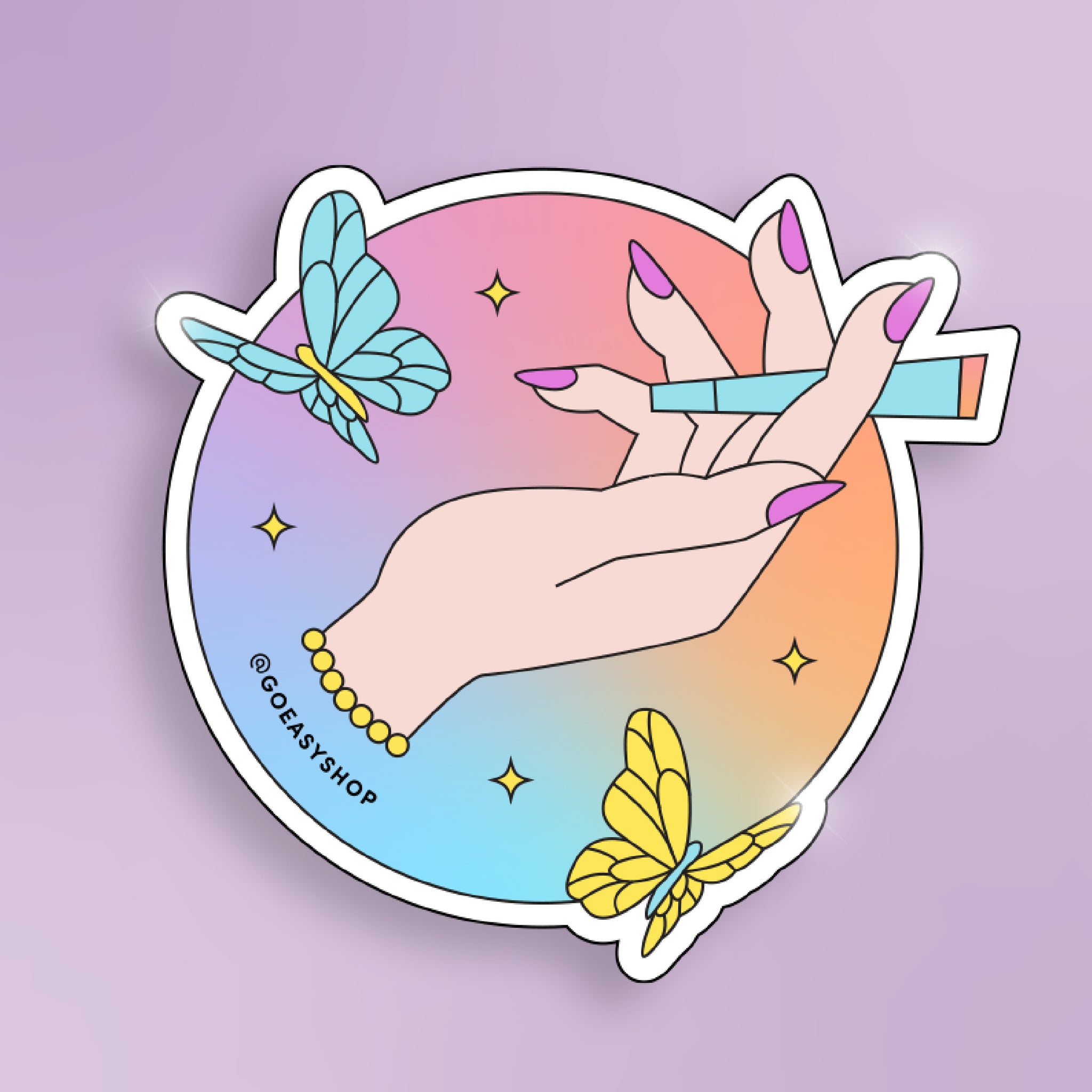 Rainbow Joint Sticker